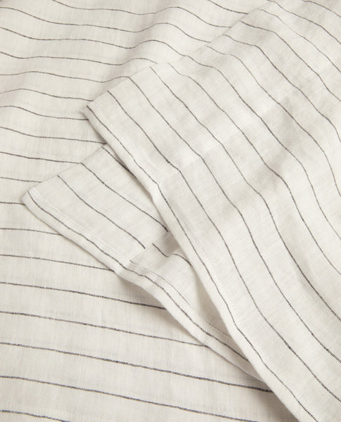Relaxed & Refined Linen Flat Sheet | Rise & Fall