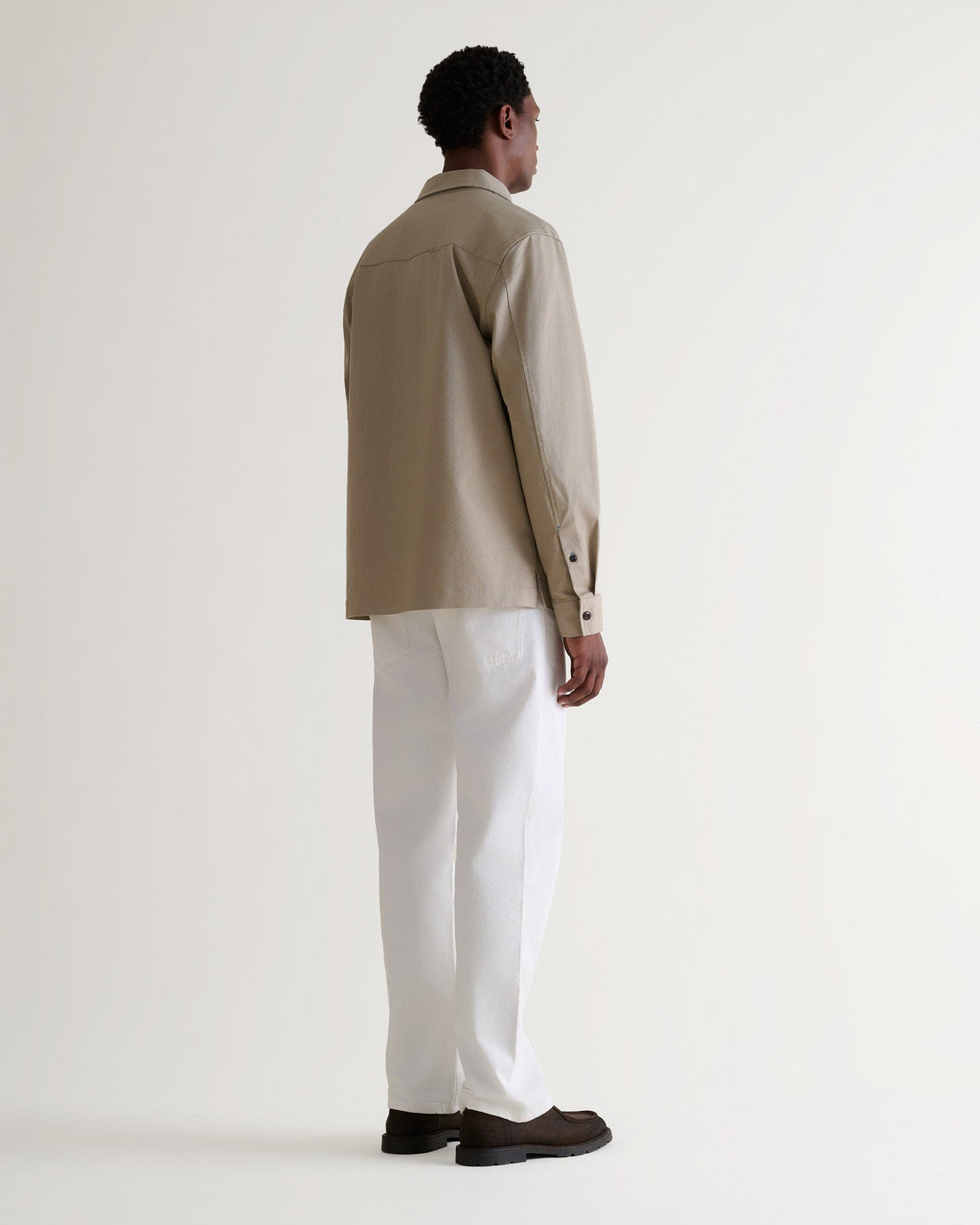Men's Heavy-Weight Cotton Overshirt | Rise & Fall