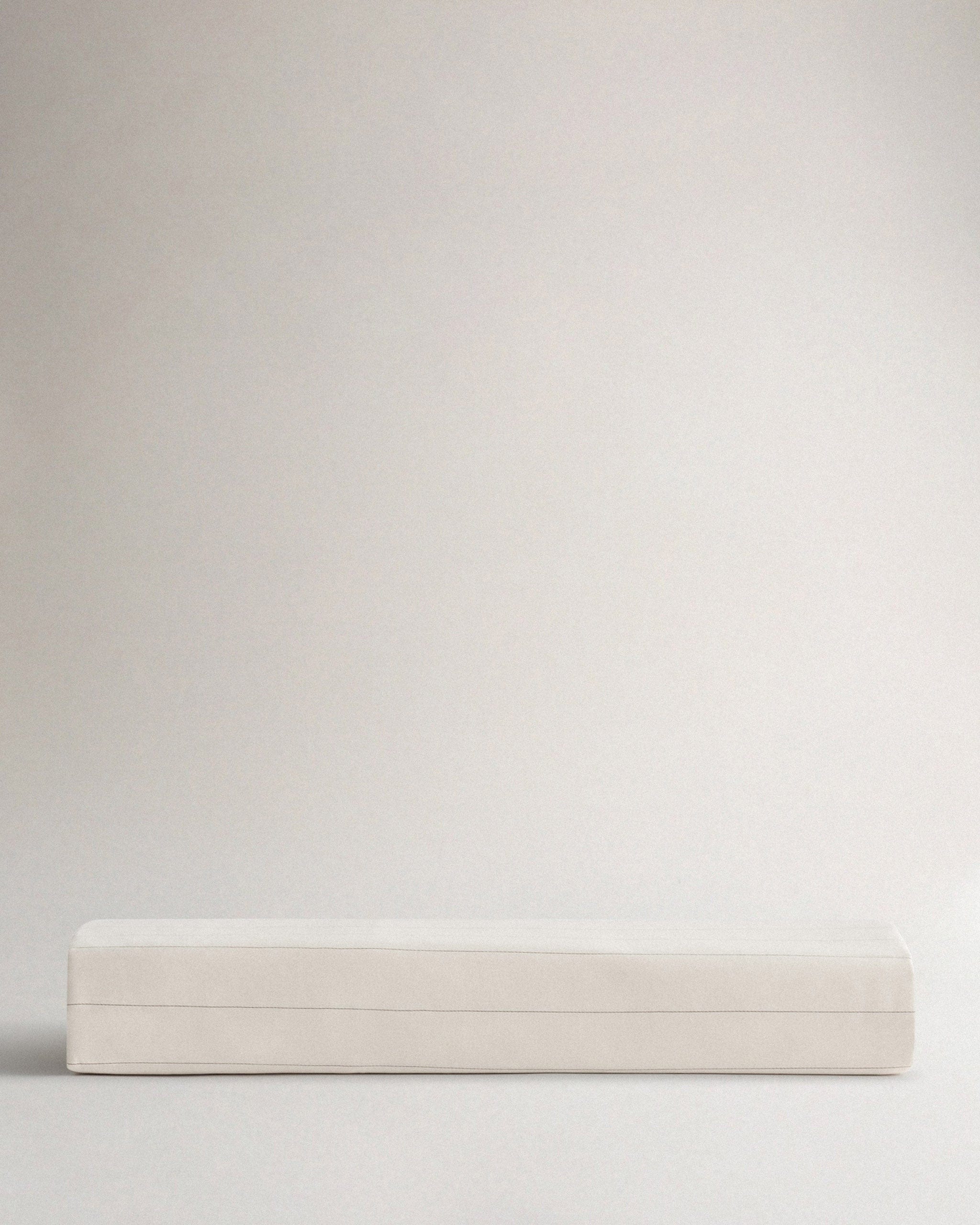 Soft & Smooth Premium Cotton Fitted Sheet – Buttermilk Stripe | Rise & Fall