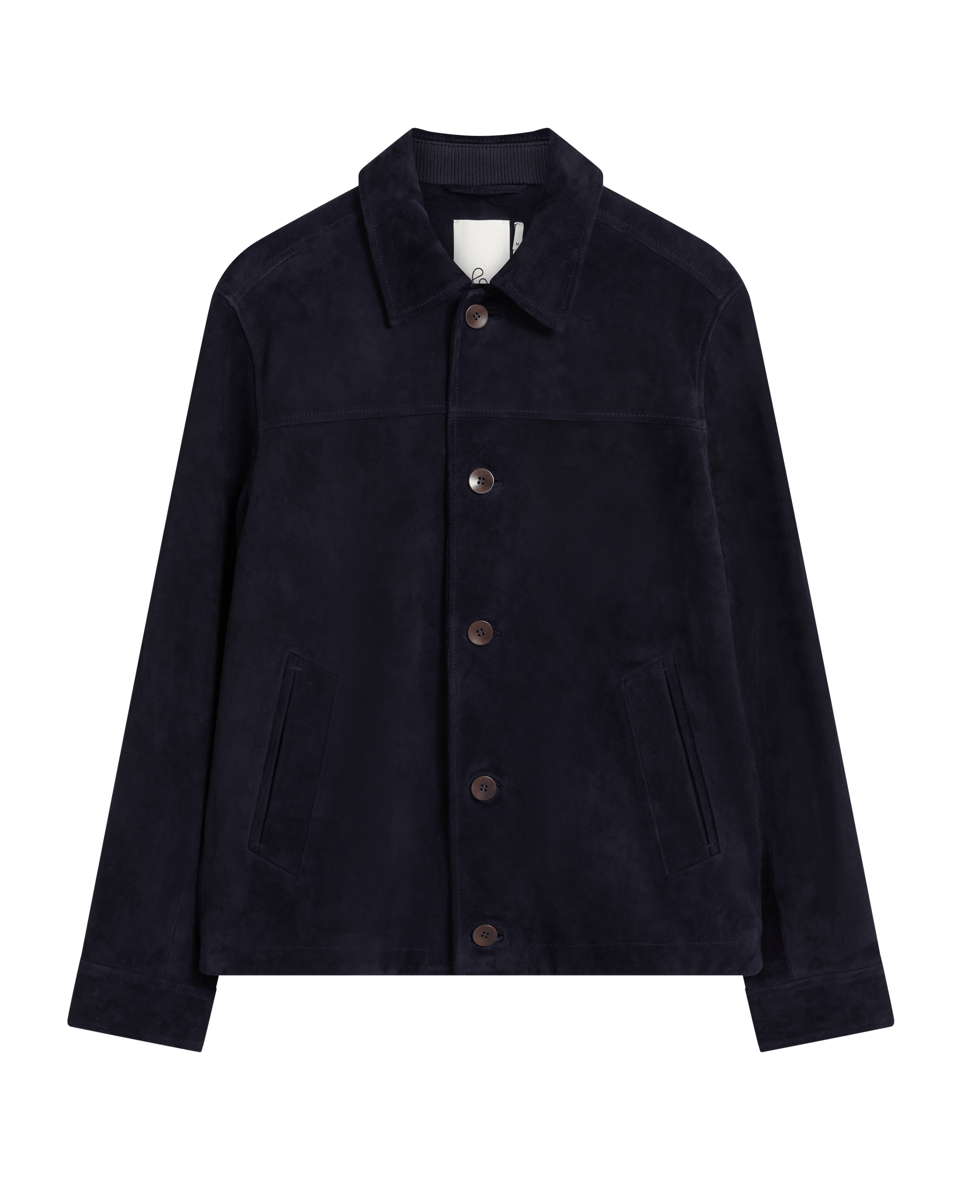 Men's Suede Jacket - Indigo – Rise & Fall