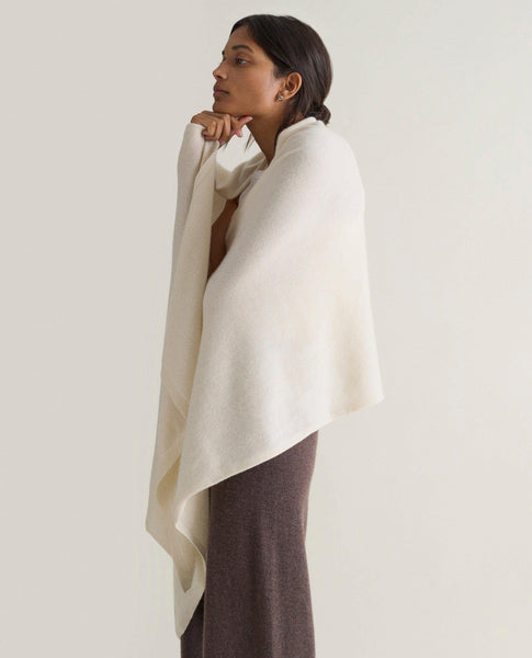 Oversized Cashmere Wrap | 100% Cashmere Wrap Shawl | Rise & Fall