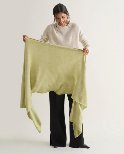 Oversized Cashmere Wrap | 100% Cashmere Wrap Shawl | Rise & Fall